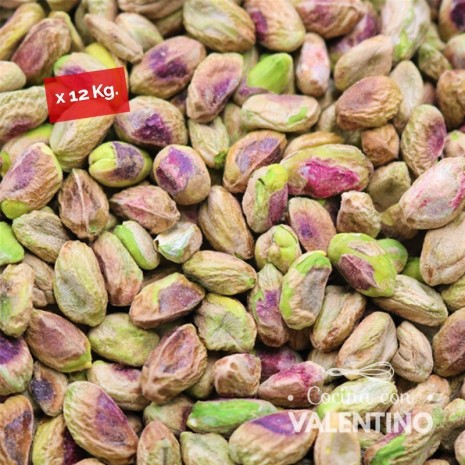 Pistacho Natural Frutos del Sol - 12 Kg - Valentino - Mercado pastelero