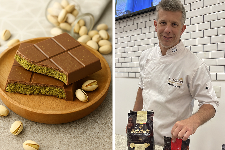 Clase de barras 'Chocolate Dubai' y el ABC de la técnica del templado ...