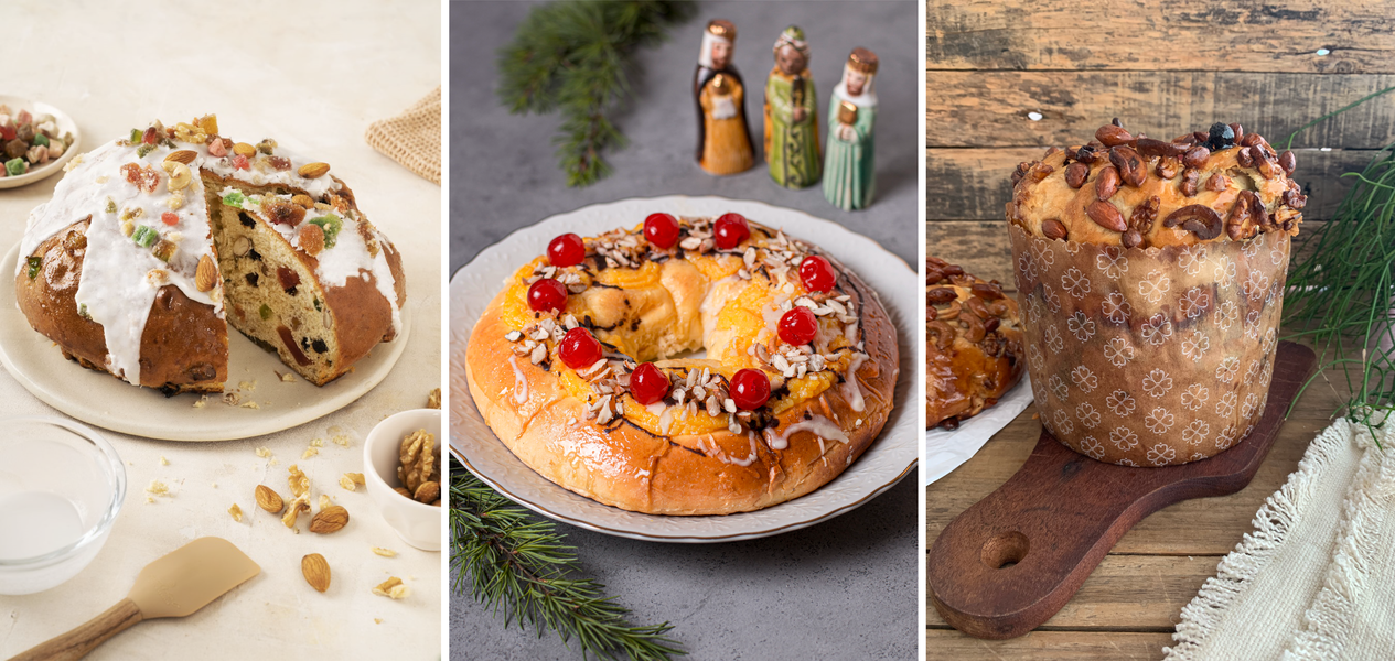 Clase de pan dulce y rosca de reyes con Molino Cañuelas