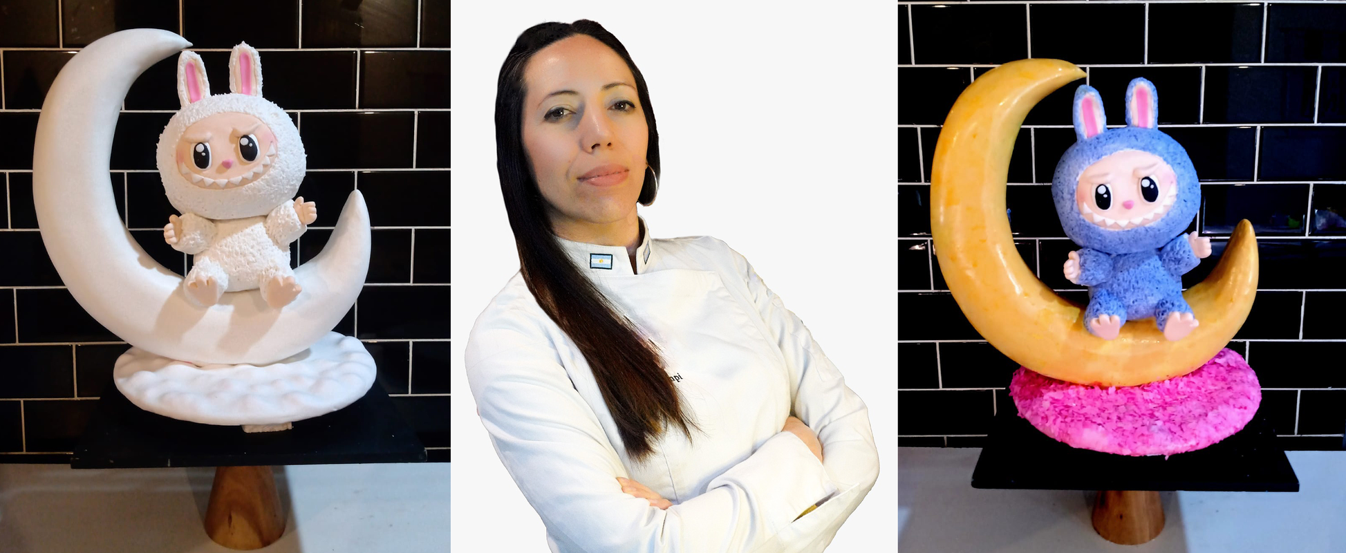 Clase de Torta Labubu con estructura con Erica Campi y Fleibor